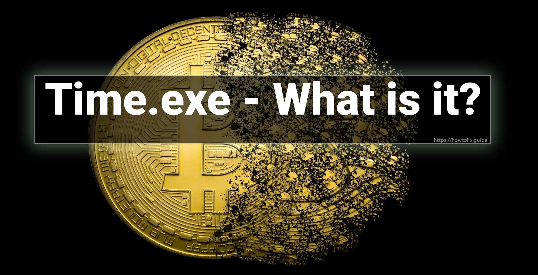 Time.exe Virus'u kaldırın (Task Manager ndeki Time.exe)